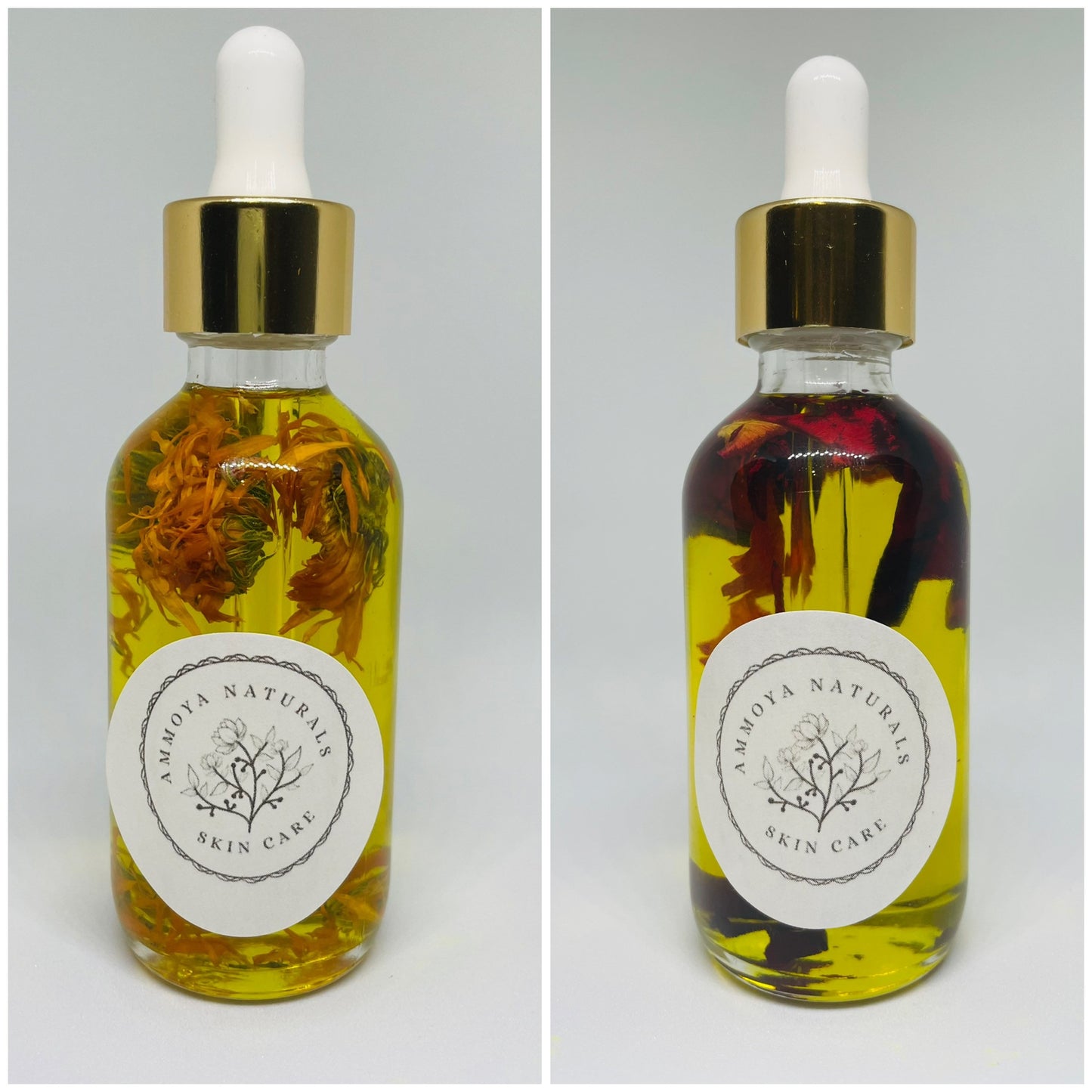 Turmeric Skin Brightening Body Oil With Rose, Calendula Body Oil ...